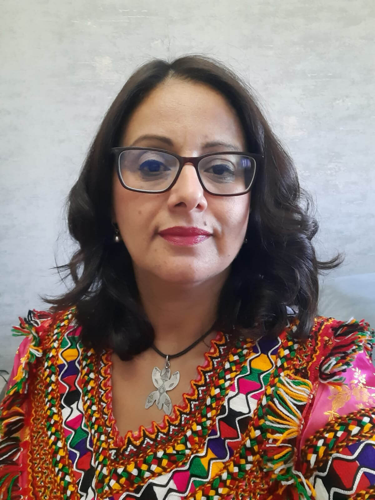 Meeting Amina Amharech, from the Amazigh people - Normandy Chair for Peace